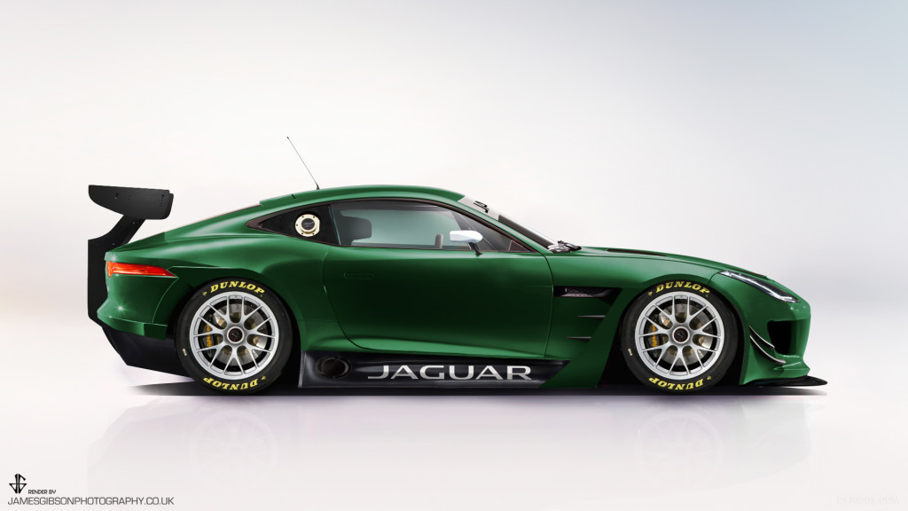 Jaguar F-type GT3/GTE Render – JAMES GIBSON