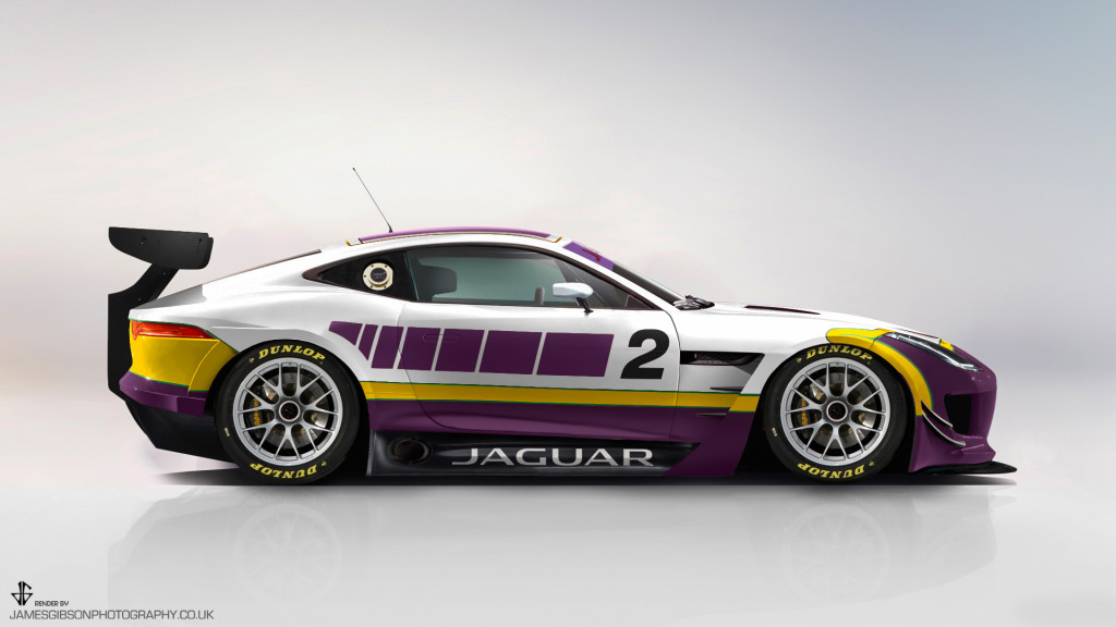 Jaguar F-type GT3/GTE Render – JAMES GIBSON