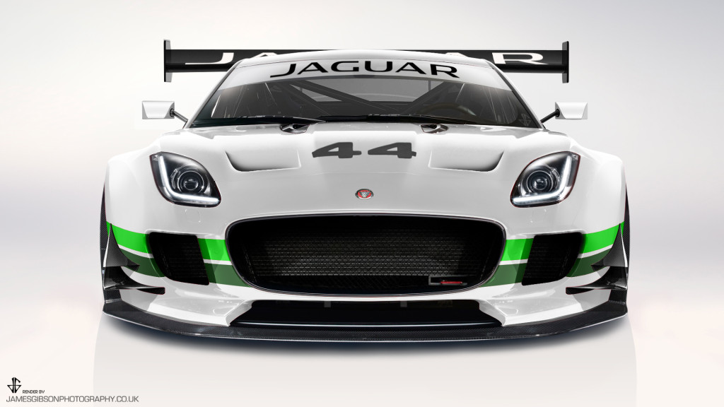 Jaguar F-type GT3/GTE Render – JAMES GIBSON