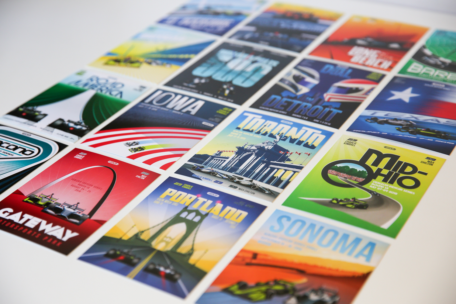 Carlin Racing IndyCar Posters – JAMES GIBSON